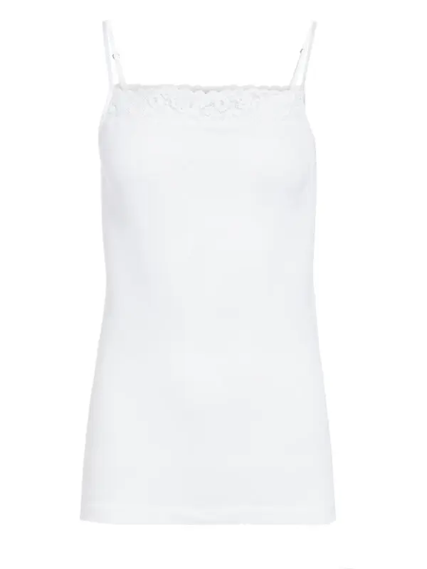 Hanro Mots Spaghetti Camisole - White