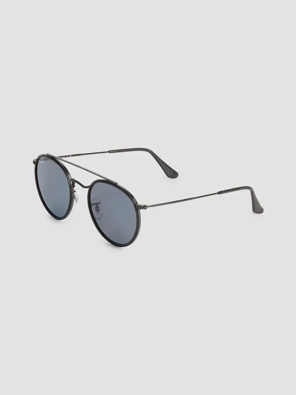 Ray-ban Rb3647 51mm Round Aviator Sunglasses