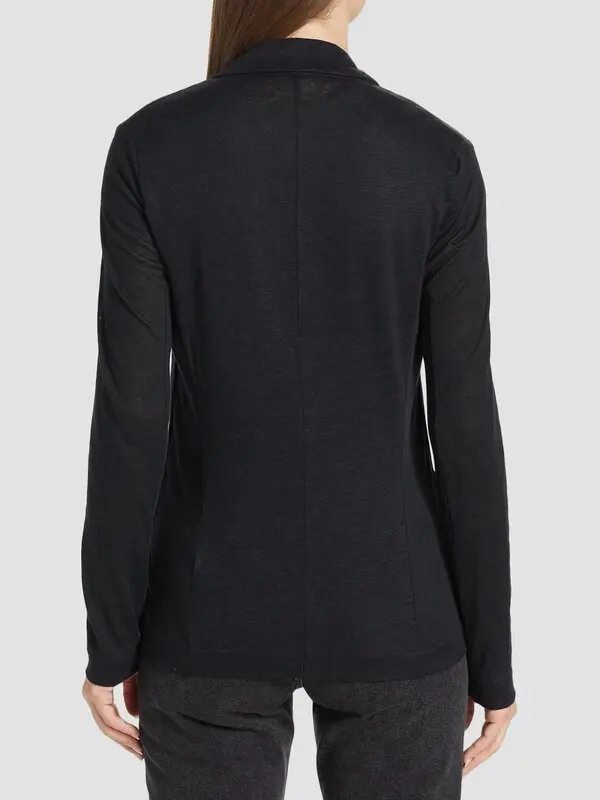 Majestic Filatures Stretch Linen Blazer