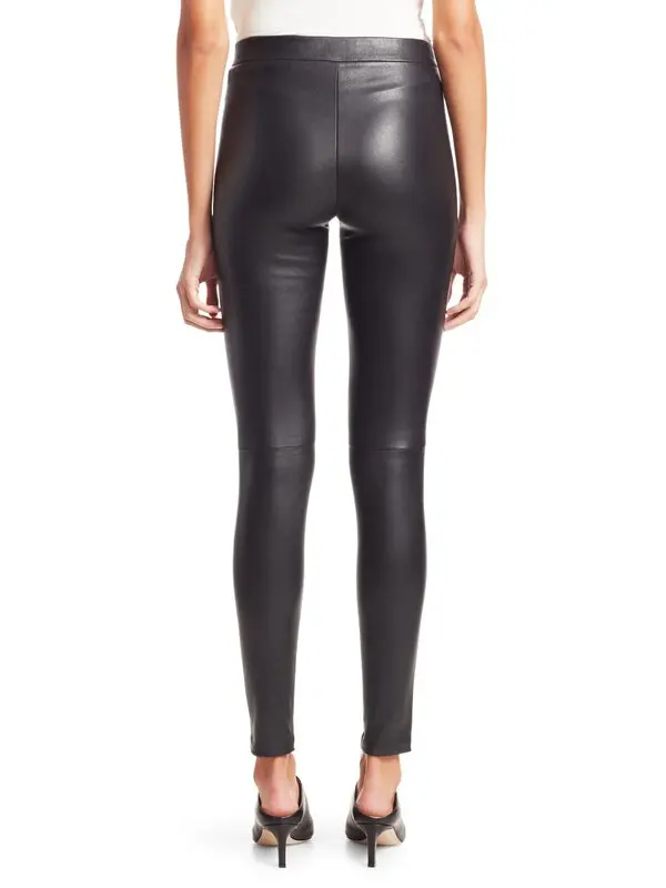 Theory Adbelle Leather Leggings