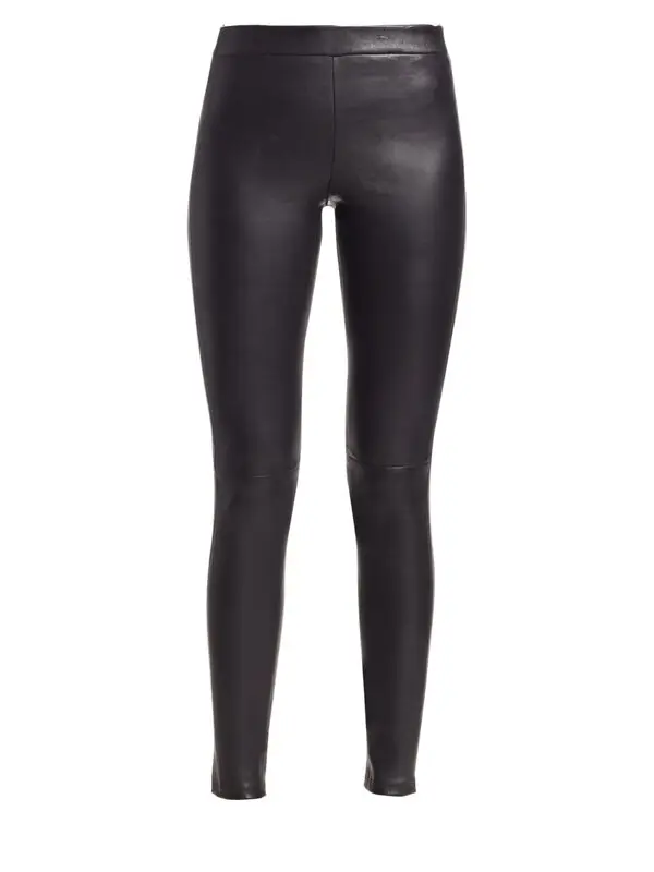 Theory Adbelle Leather Leggings