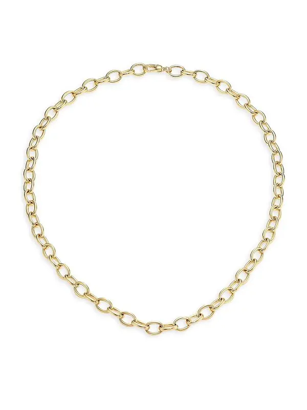Roberto Coin 18k Yellow Chain Link Necklace, 18