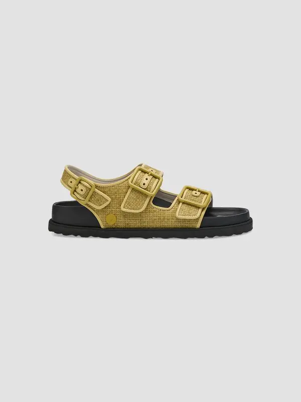 BIRKENSTOCK Boston Exquisite Buckle Leather Clogs - Olive
