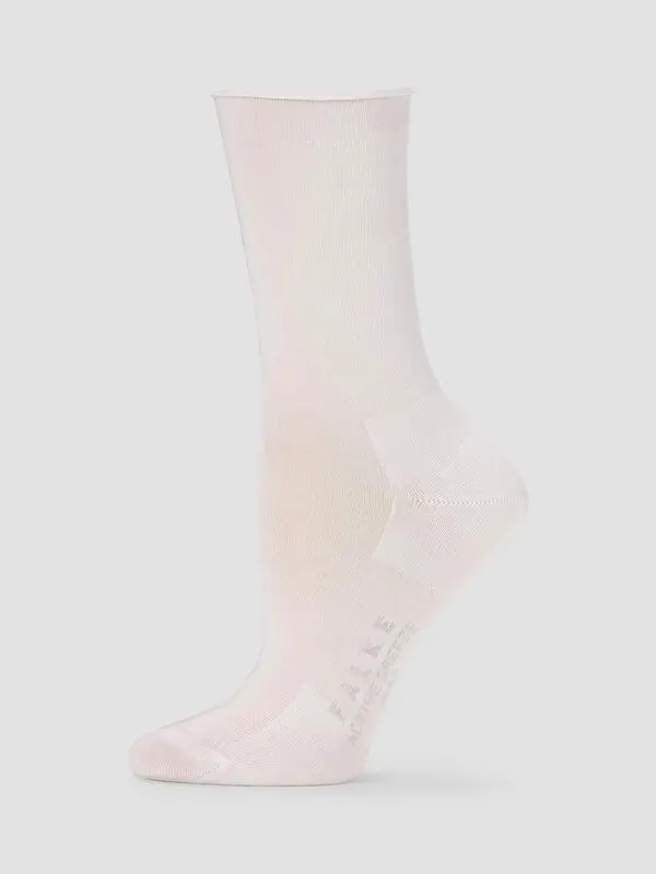Miu Miu Silk Knee-high Socks - White