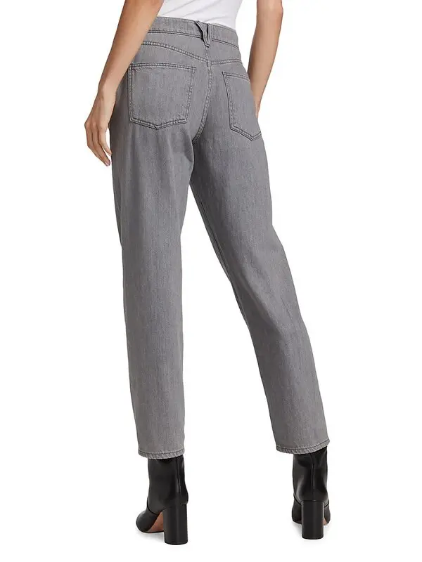 Veronica Beard Blake Classic Straight High-rise Jeans