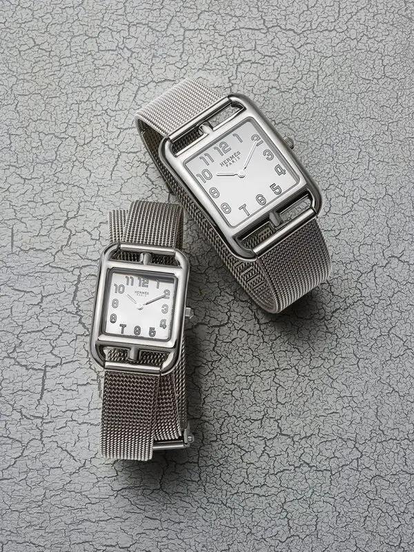 Hermès Cape Cod Stainless Steel Bracelet Watch/29mm