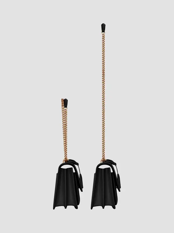 Saint Laurent Sunset Shoulder Bag - Black