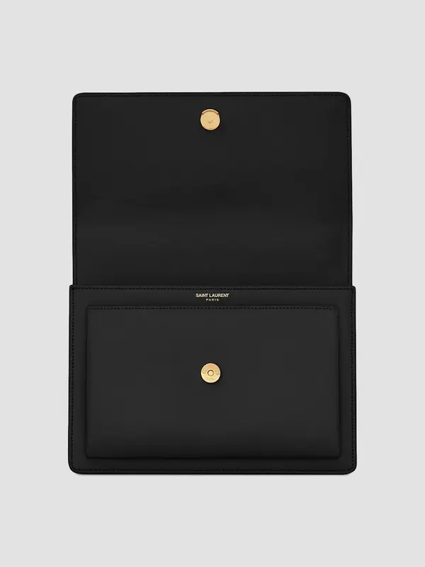 Saint Laurent Sunset Shoulder Bag - Black