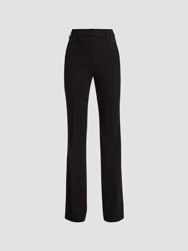 Akris Farrah Stretch-wool Pants