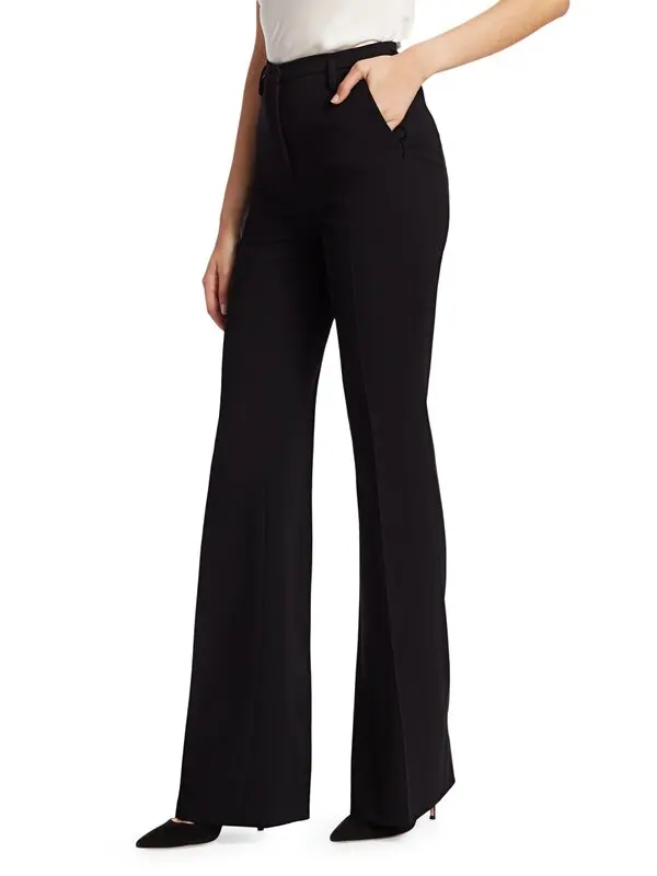 Akris Farrah Stretch-wool Pants