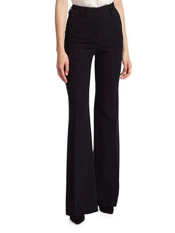 Akris Farrah Stretch-wool Pants