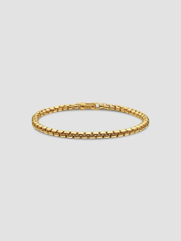 David Yurman Dy Bel Aire Chain Bracelet In 18k Yellow - Gold