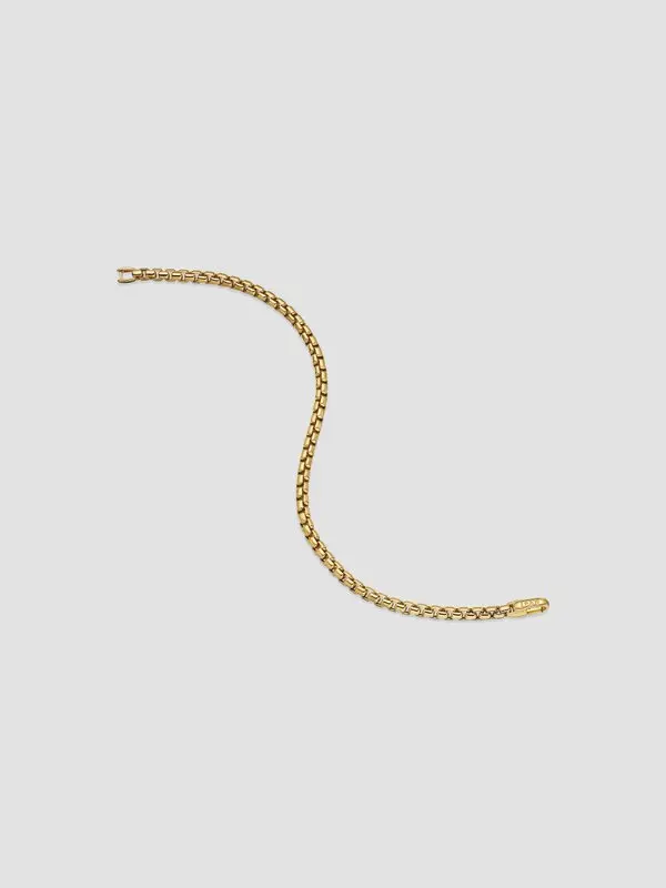 David Yurman Dy Bel Aire Chain Bracelet In 18k Yellow