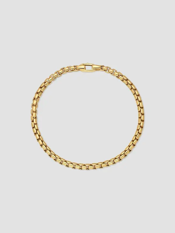 David Yurman Dy Bel Aire Chain Bracelet In 18k Yellow