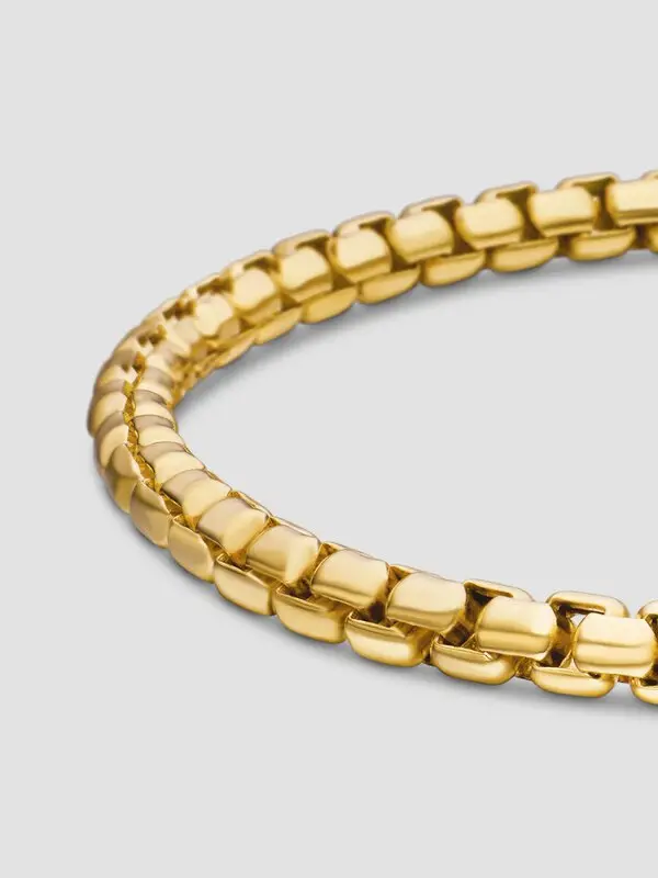 David Yurman Dy Bel Aire Chain Bracelet In 18k Yellow
