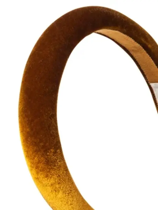 JENNIFER BEHR Tori Velvet Headband - Emerald