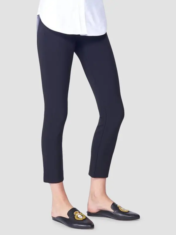 Veronica Beard Core Zip-back Scuba Pants