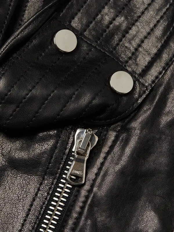 Veronica Beard Moto Leather Dickey
