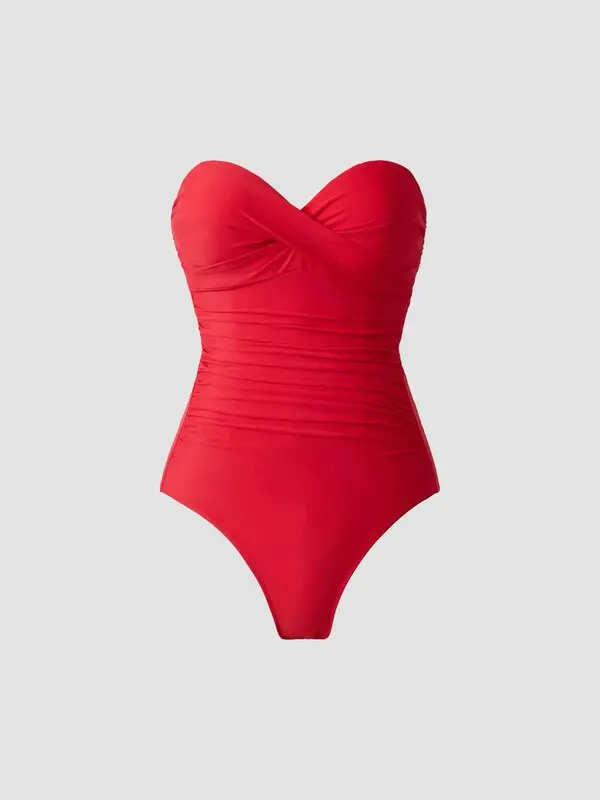 Miraclesuit Rock Solid Madrid One-piece Swimsuit - Poppy