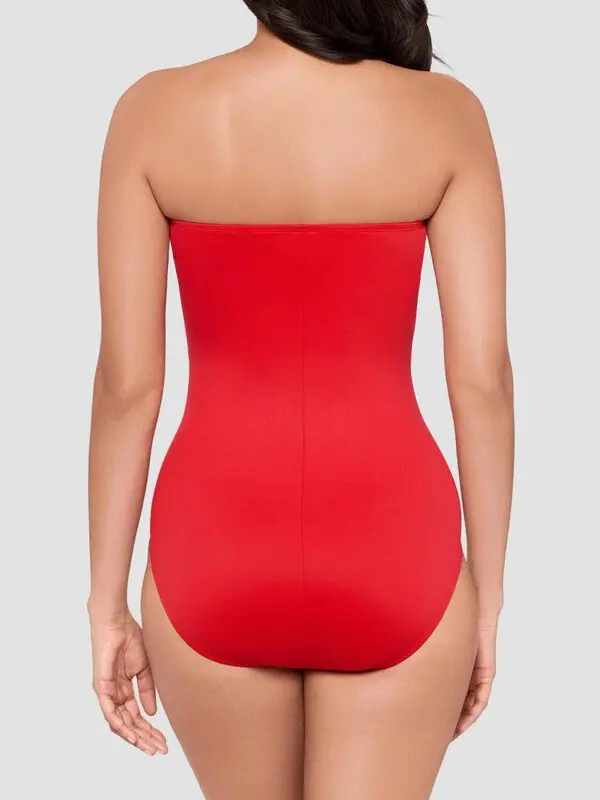 Miraclesuit Rock Solid Madrid One-piece Swimsuit - Poppy