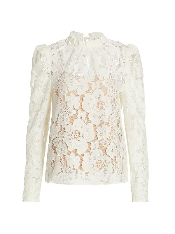WAYF Emma Lace Blouse
