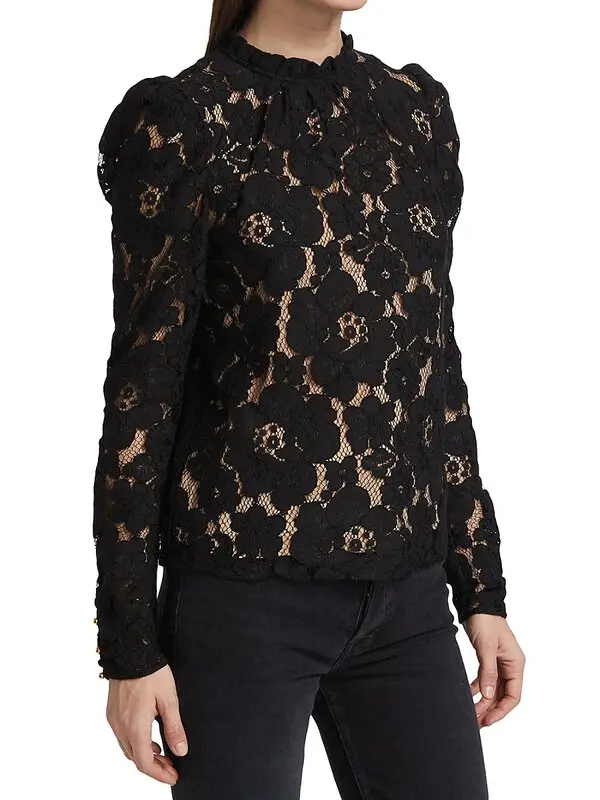 WAYF Emma Lace Blouse