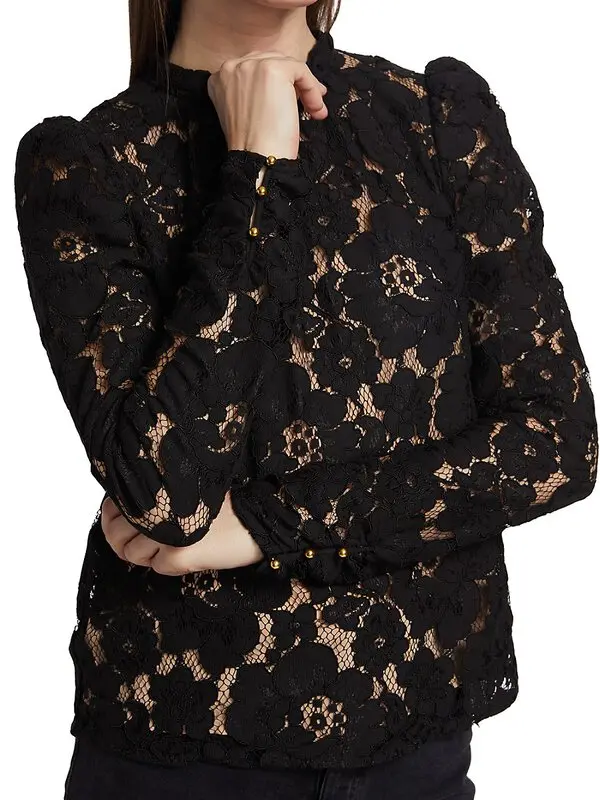 WAYF Emma Lace Blouse
