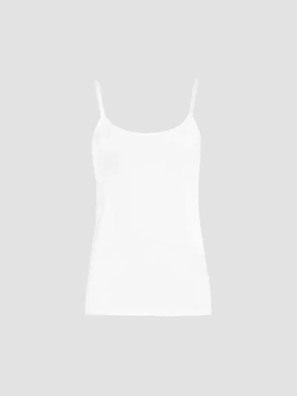 Majestic Filatures Classic Stretch Tank Top - Blanc