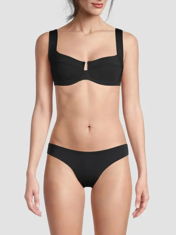 L*Space Sensual Solids Camellia Bikini Top