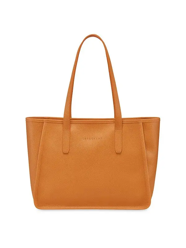 Longchamp Le Foulonné Leather Shoulder Tote