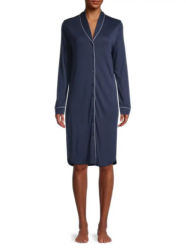 Hanro Natural Comfort Tailored Nightshirt