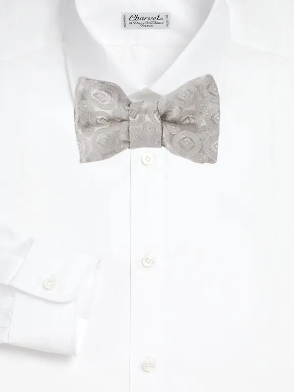 Charvet Silk Tonal Bow Tie