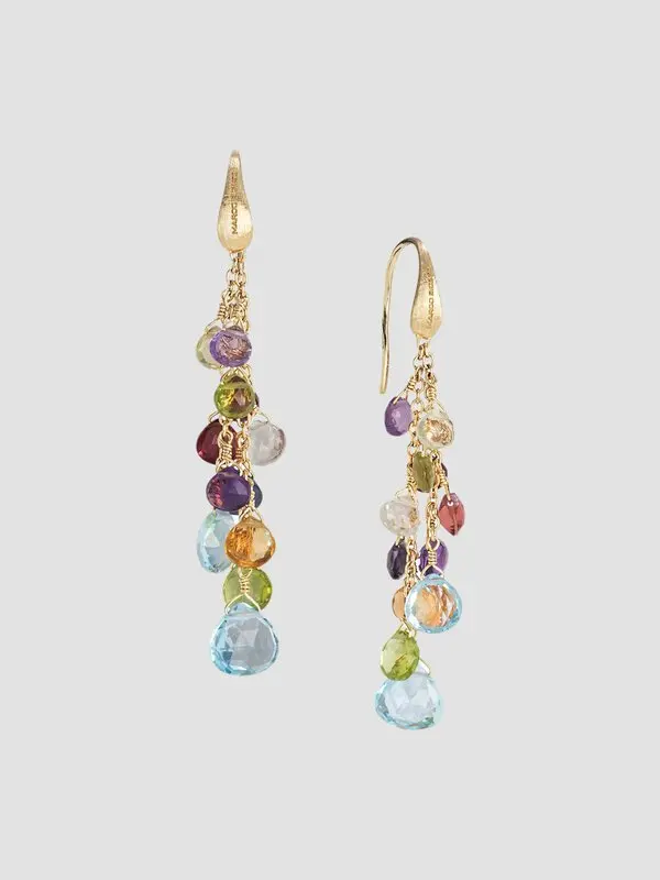 Marco Bicego Paradise 18k & -gemstone Drop Earrings - Multi