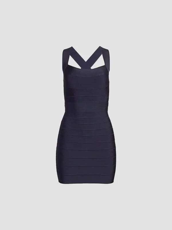 Herve Leger Icon Bandage Minidress
