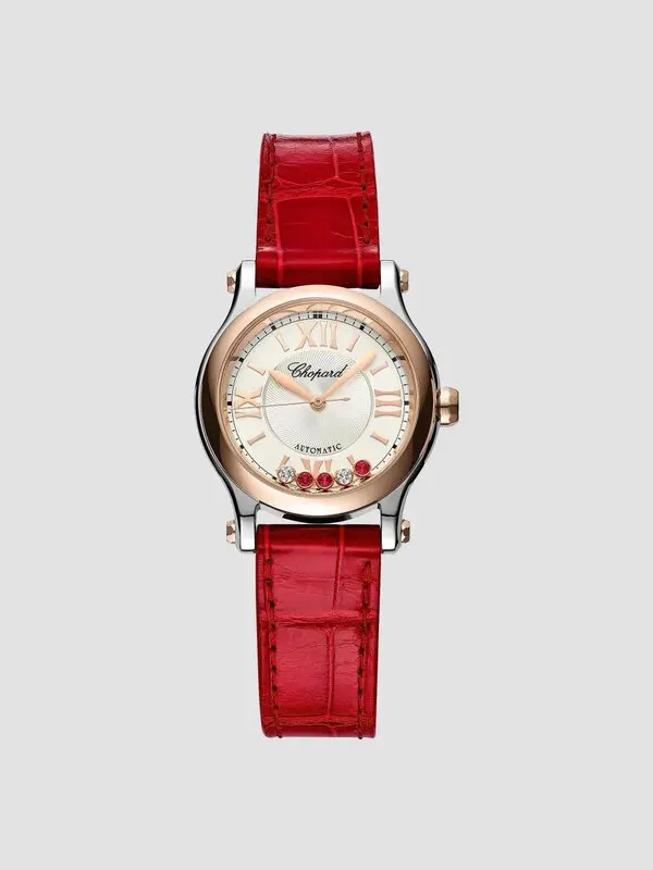 Chopard Happy Sport Alligator Strap Watch