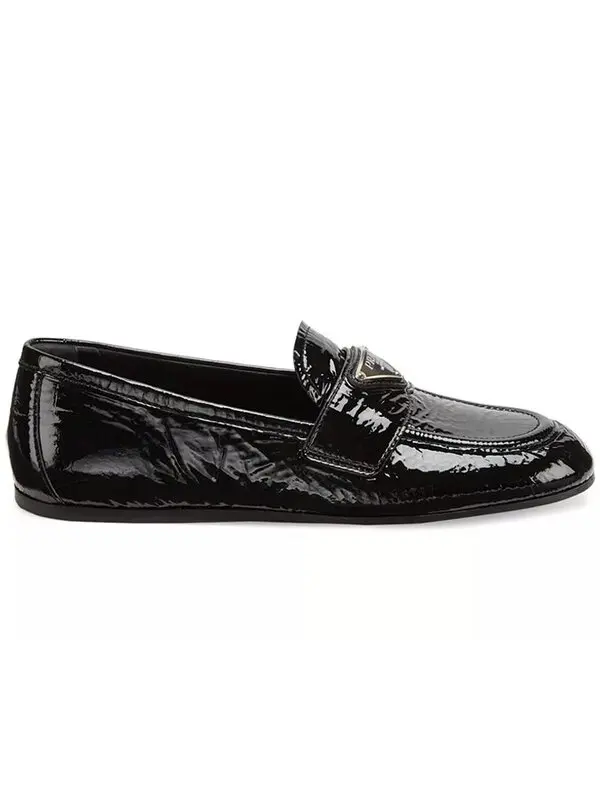 Prada Patent Leather Driving Loafers