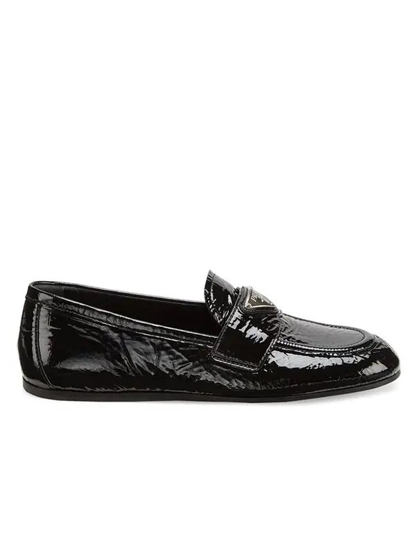 Prada Patent Leather Driving Loafers