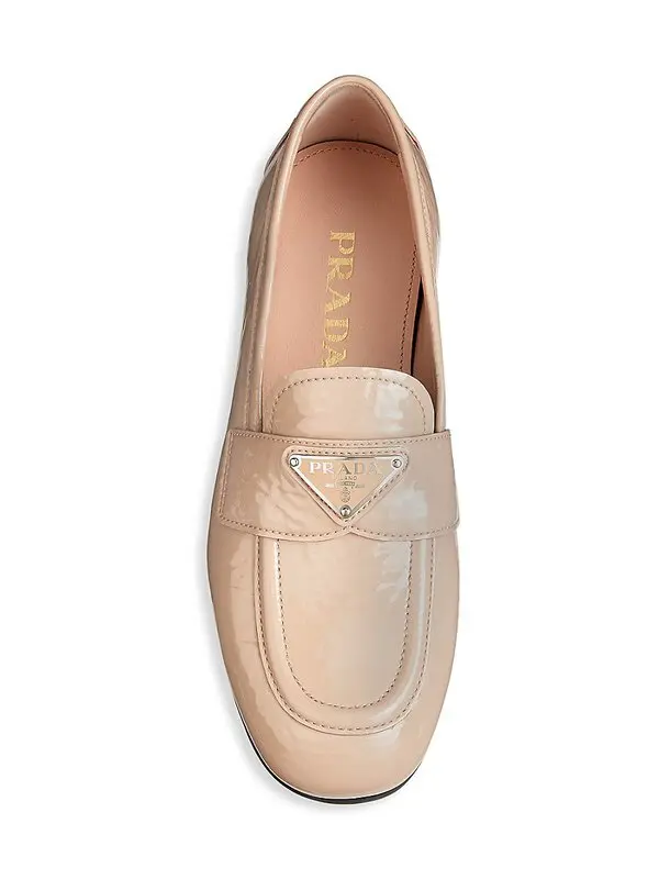 Prada Patent Leather Driving Loafers