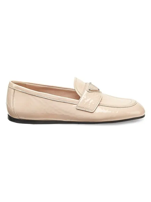 Prada Patent Leather Driving Loafers