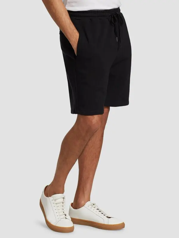 Ksubi 4 X 4 Lofi Track Regular-fit Cotton Shorts - Black
