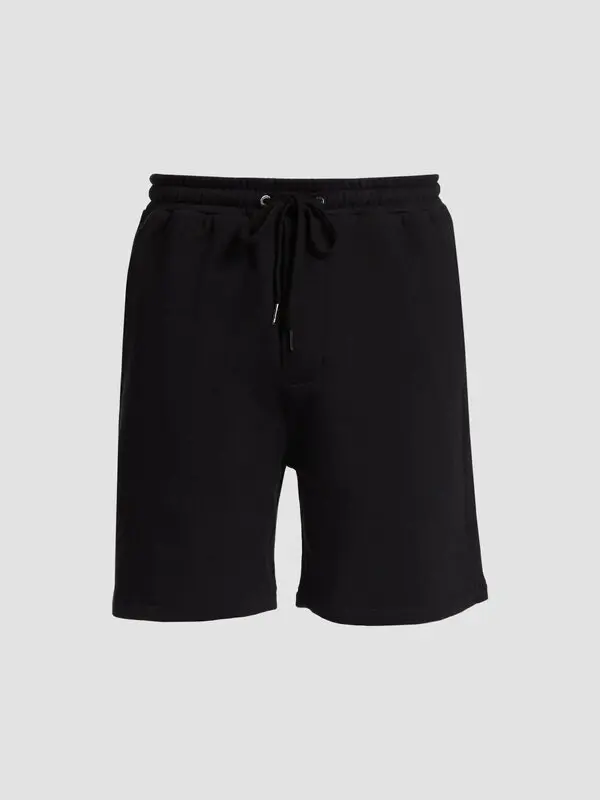 Ksubi 4 X 4 Lofi Track Regular-fit Cotton Shorts - Black
