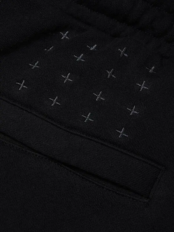 Ksubi 4 X 4 Lofi Track Regular-fit Cotton Shorts - Black