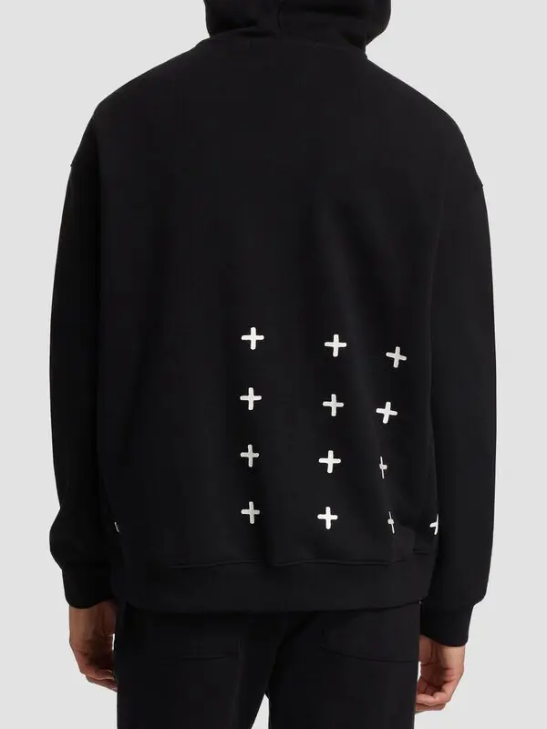 Ksubi 4 X 4 Kross Biggie Oversized Cotton Hoodie - Black