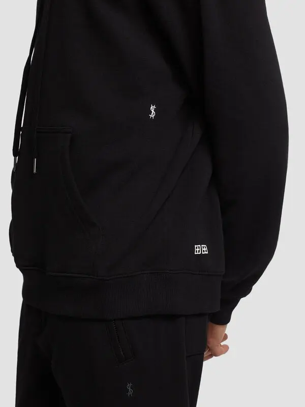 Ksubi 4 X 4 Kross Biggie Oversized Cotton Hoodie - Black