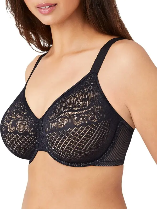 Wacoal Visual Effects Minimizer Bra - Black