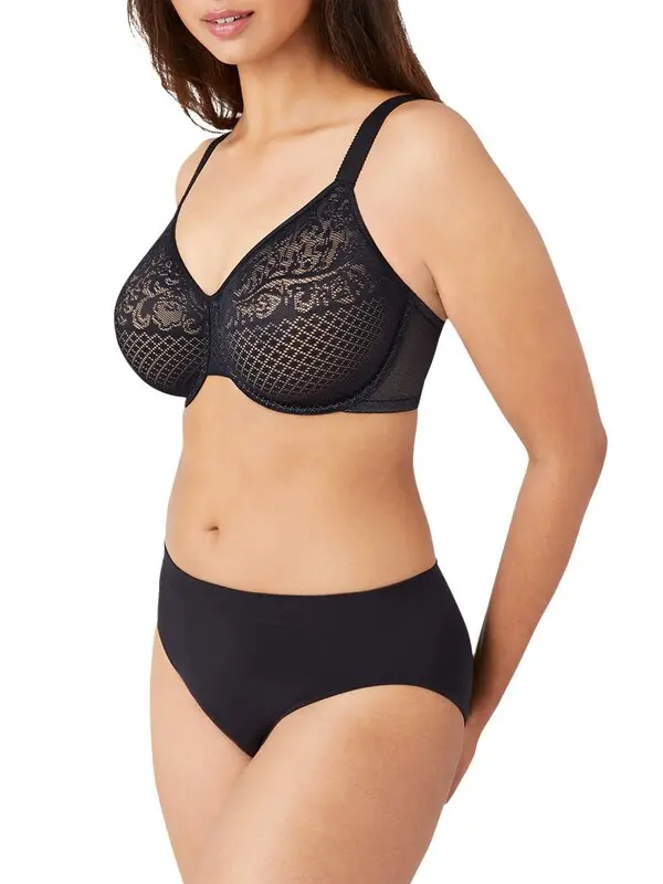 Wacoal Visual Effects Minimizer Bra - Black