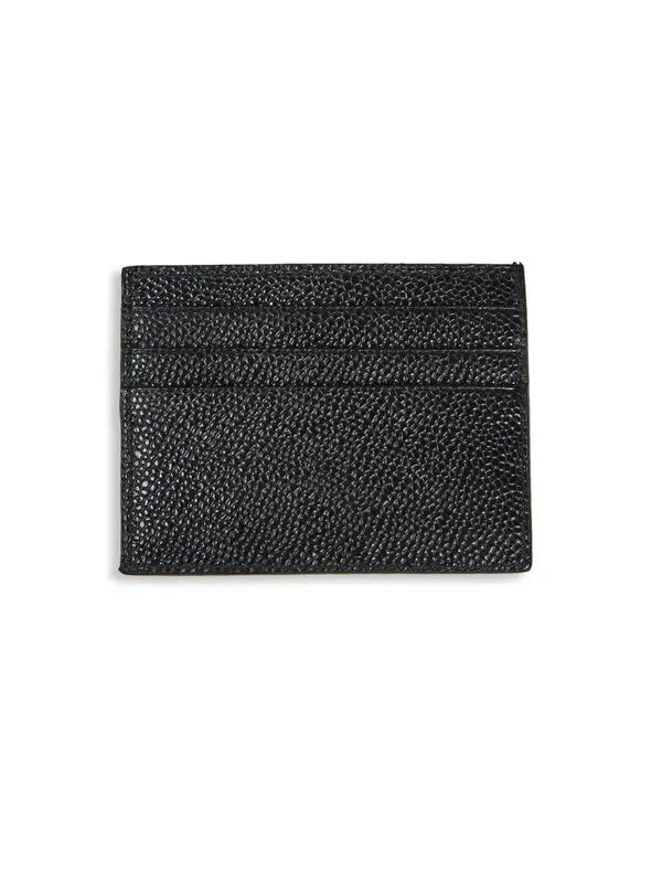 Thom Browne Pebble-grain Leather Card Holder
