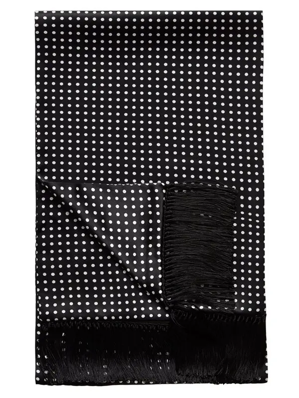 Eton Polka Dot Silk Scarf