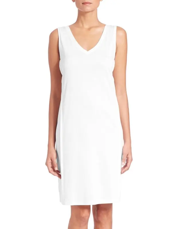 Hanro Pure Essence Tank Nighgown - Blue Glow