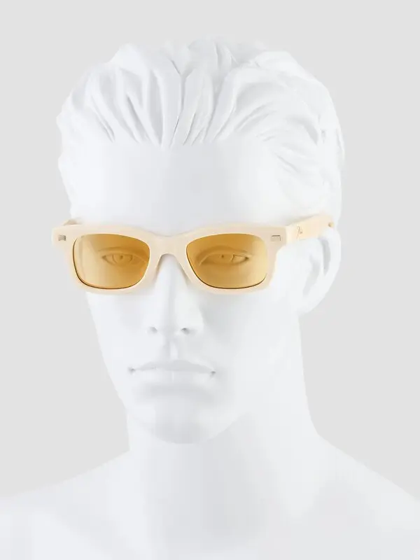 Rhude Sun Ray Acetate 48mm Rectangular Sunglasses